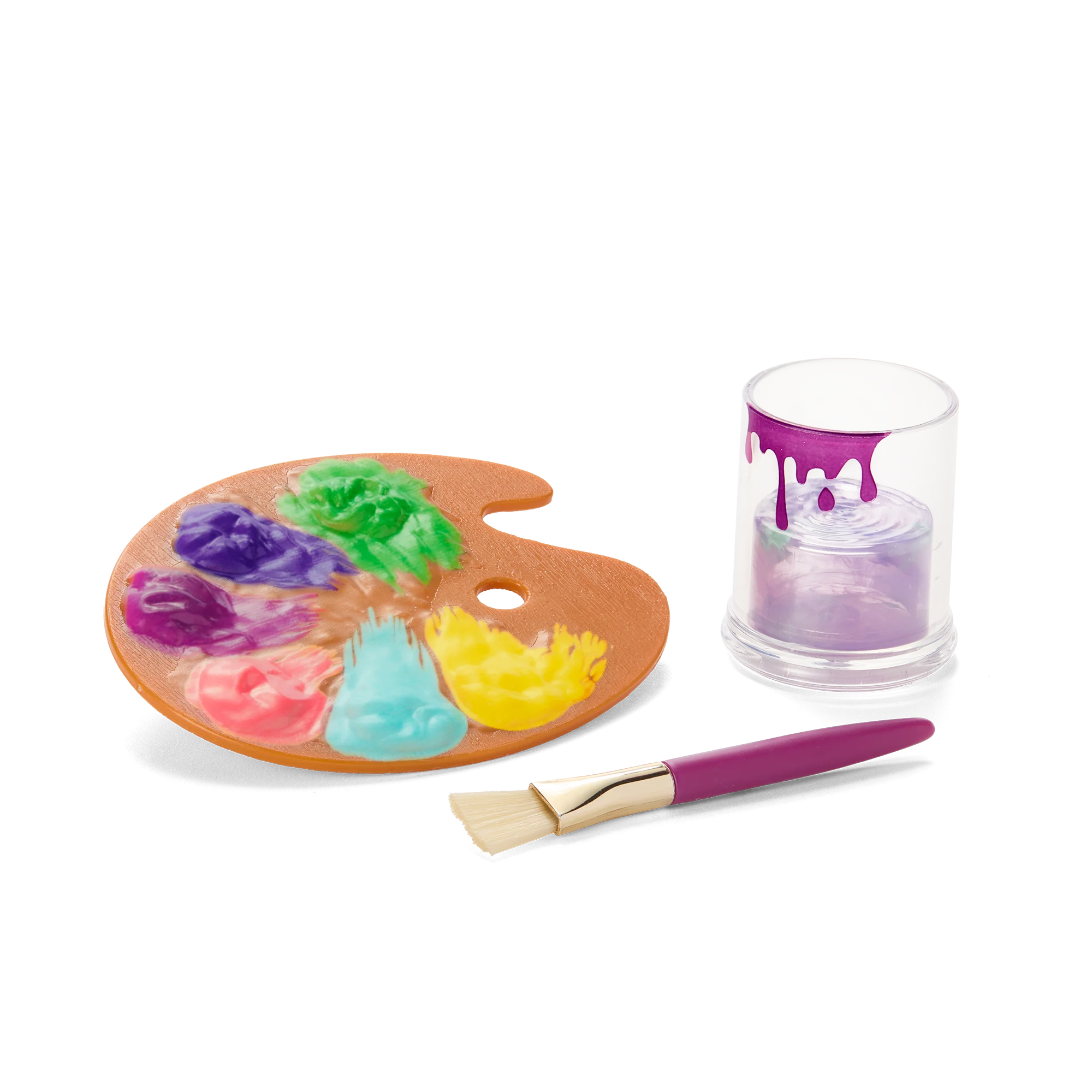 American Girl® Disney Princess Rapunzel Painting Accessories & Pascal ...